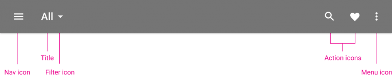 Estructura - Material Design - Desarrollador Android