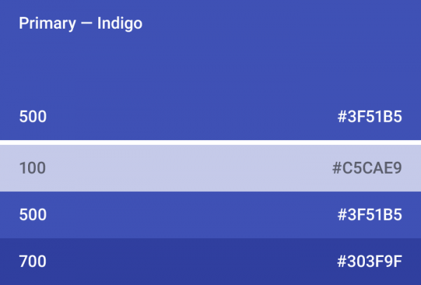 Color - Material Design - Desarrollador Android